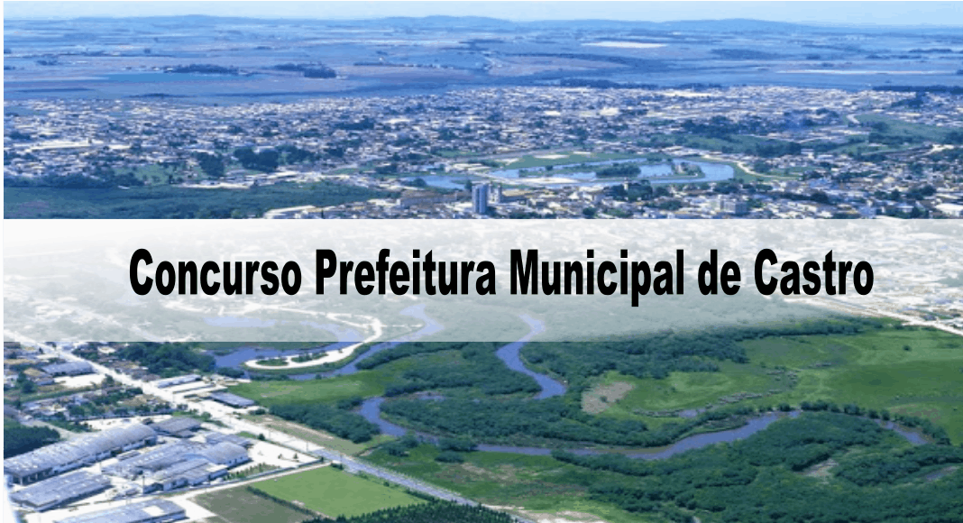 Concurso Prefeitura Municipal de Castro PR: Suspenso!