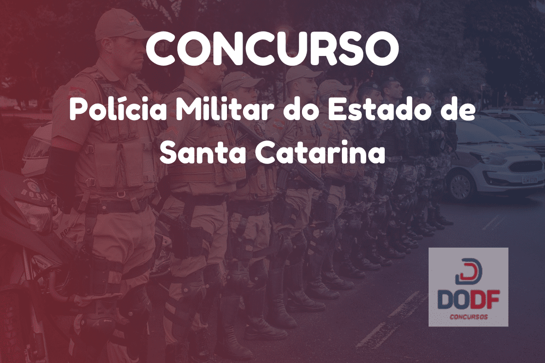 Concurso PM SC: Edital iminente