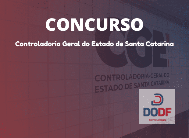 Concurso CGE SC: Inscrições abertas
